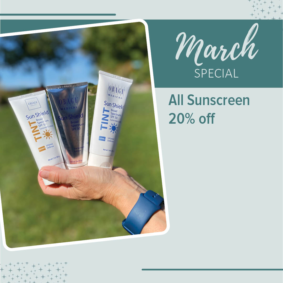 Specials & E-newsletter – Skin Care